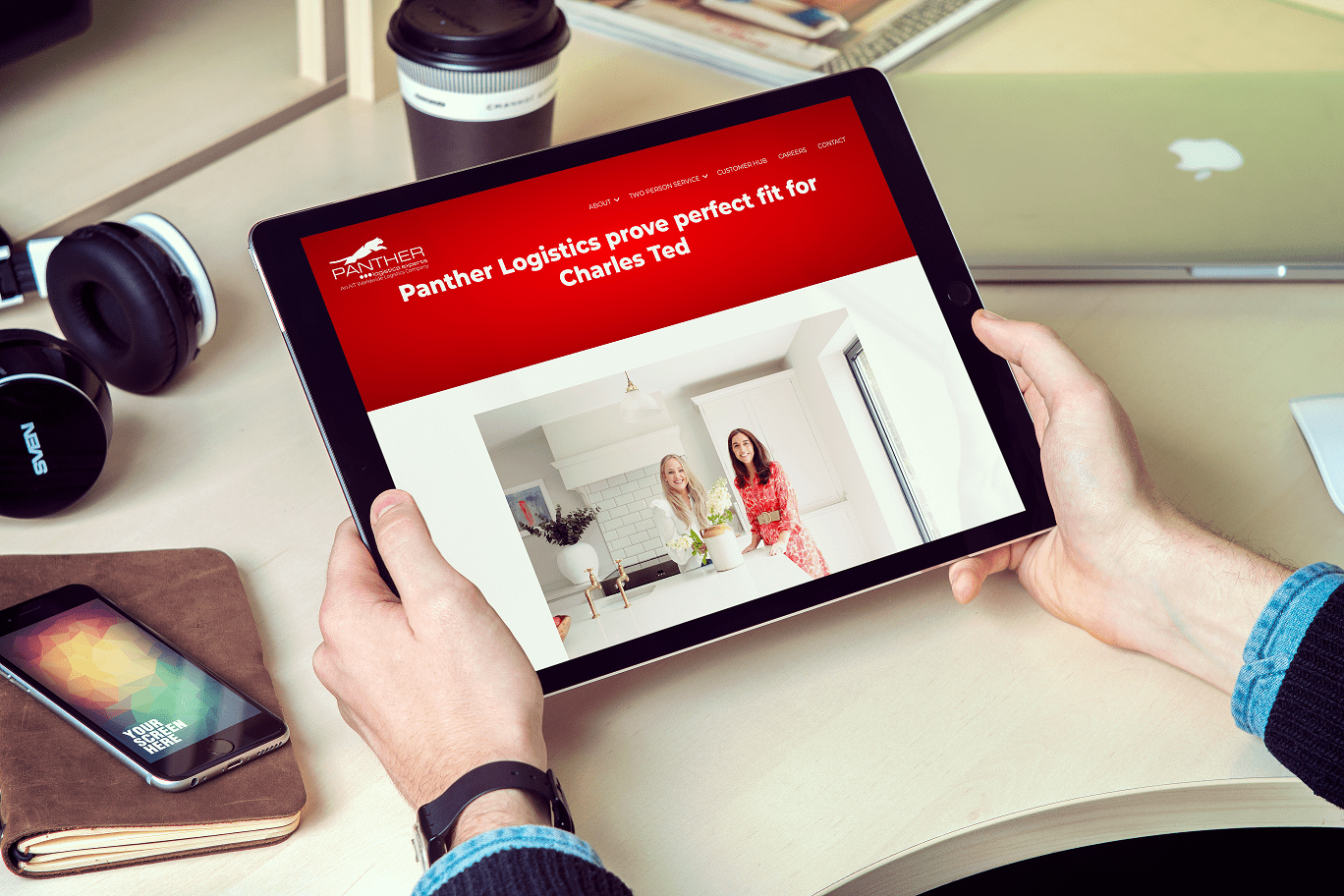 Panther Logistics | Client Projects | Digital Marketing - GIANT